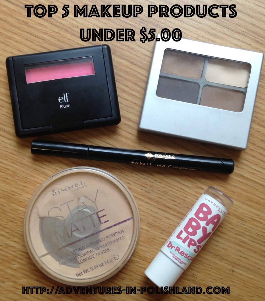Top 5 Makeup Products Under $5.00! – Adventures in Polishland